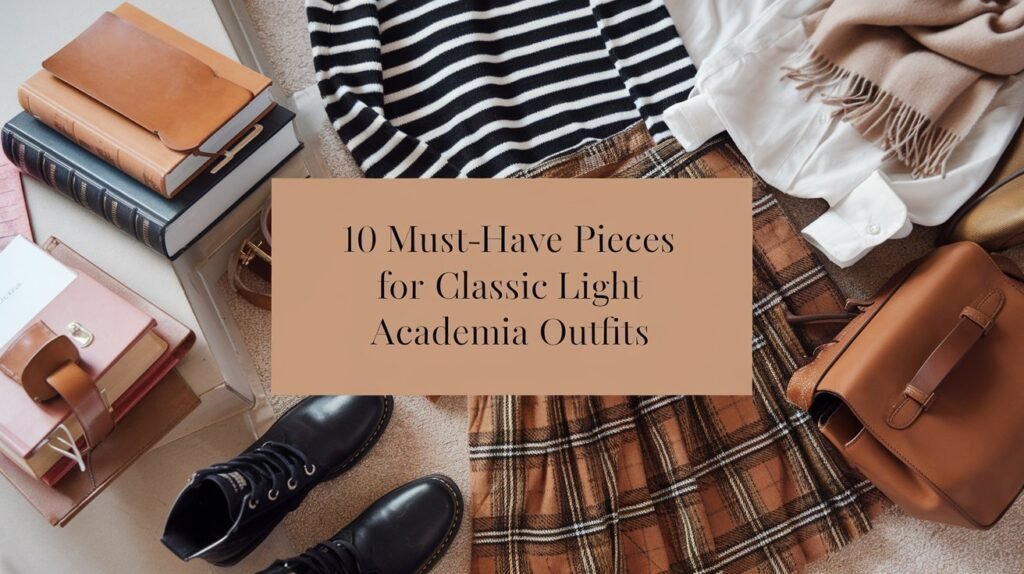 Must-Have Pieces for Classic Light Academia Outfits 2026