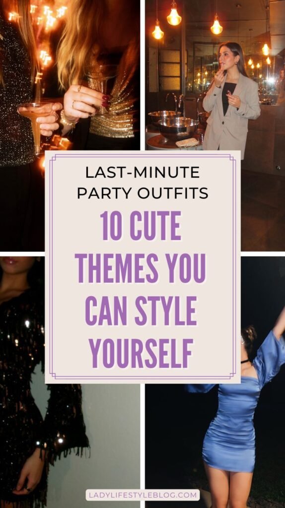Easy Outfit Themes for Partys You Can DIY 2026